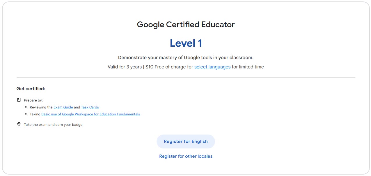 Google Certified Educator Level 1 Exam Answers 2026