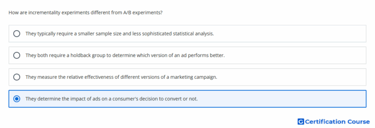 How are incrementality experiments different from A/B experi