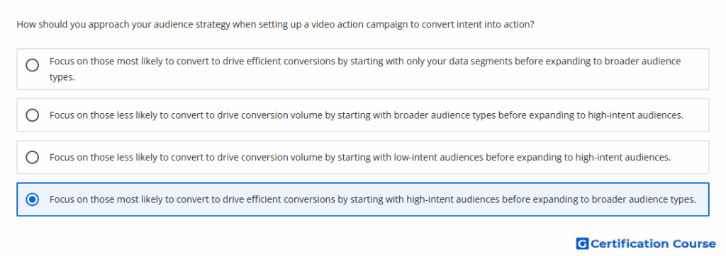 How should you approach your audience strategy when setting