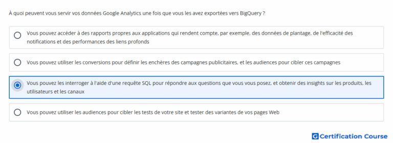 Certification Google Analytics - G Certification Course