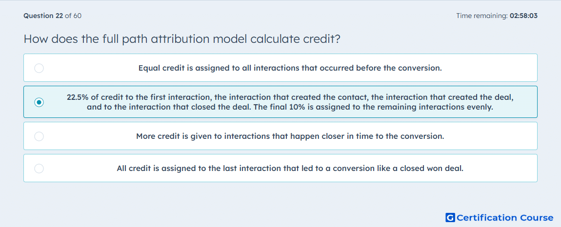 How Does The Full Path Attribution Model Calculate Credit