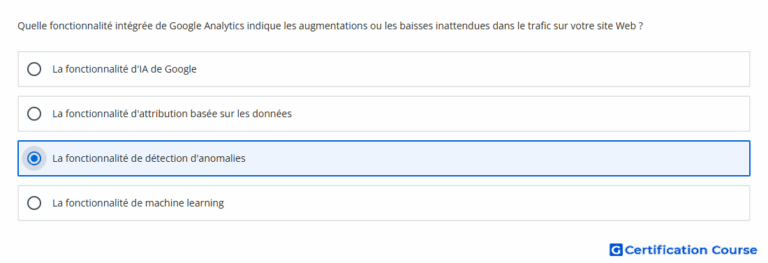 Certification Google Analytics - G Certification Course