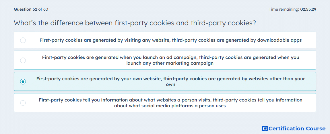 What’s the difference between first-party cookies and third-