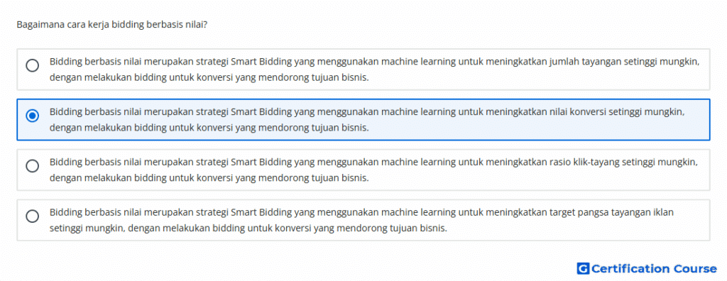 Bagaimana cara kerja bidding berbasis nilai?