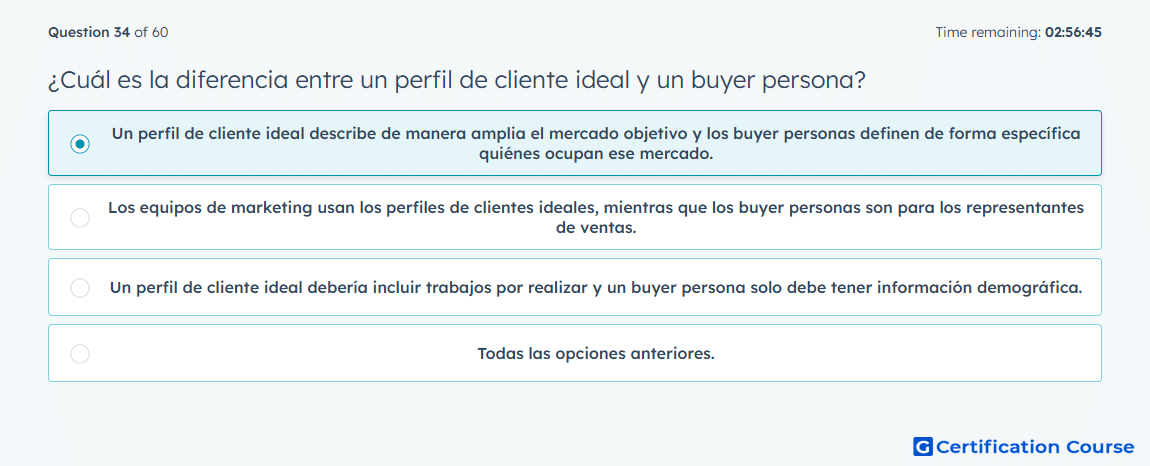 ¿Cuál es la diferencia entre un perfil de cliente ideal y un