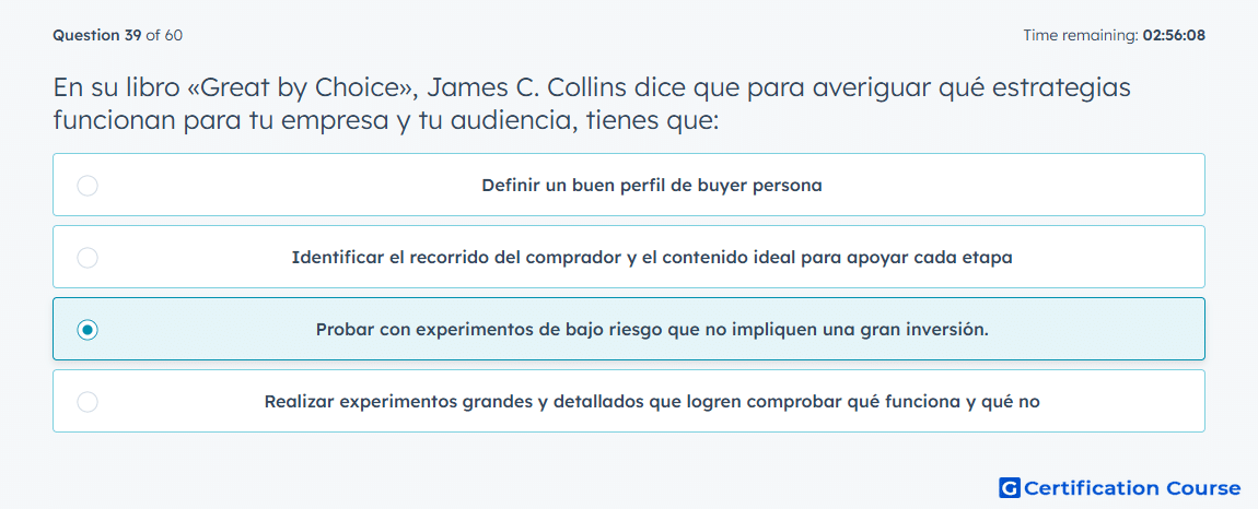 En su libro «Great by Choice», James C. Collins dice que par