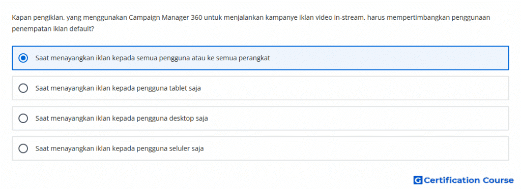 Kapan pengiklan, yang menggunakan Campaign Manager 360 untuk