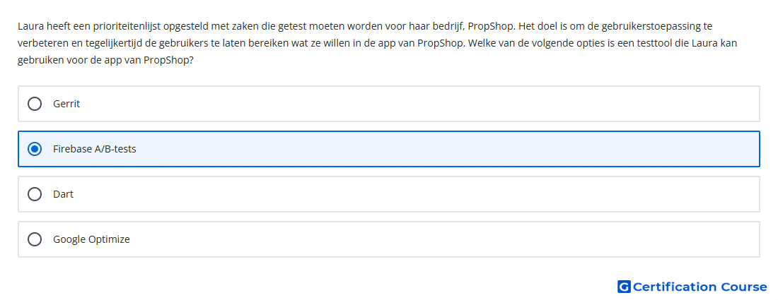 Laura heeft een prioriteitenlijst opgesteld met zaken die ge