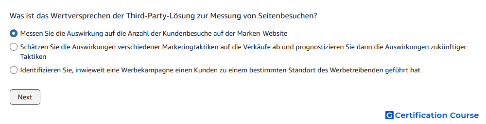 Was ist das Wertversprechen der Third-Party-Lösung zur Messu